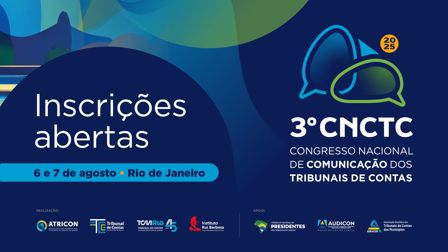 Estão abertas as inscrições para o III CNCTC – Atricon