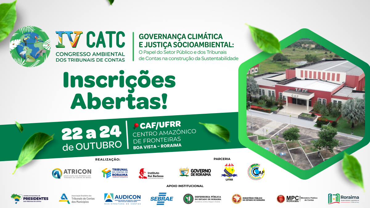 Já estão abertas as inscrições para o IV CATC – Atricon